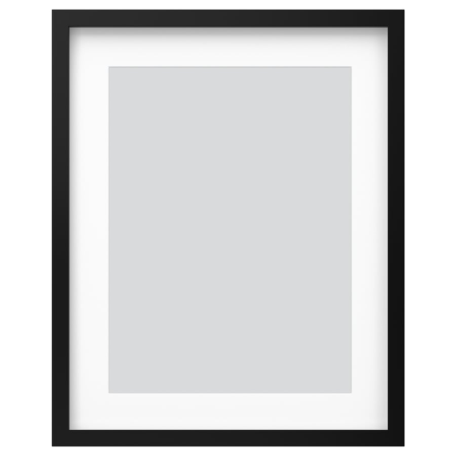 RÖDALM frame, black, 40x50 cm - IKEA