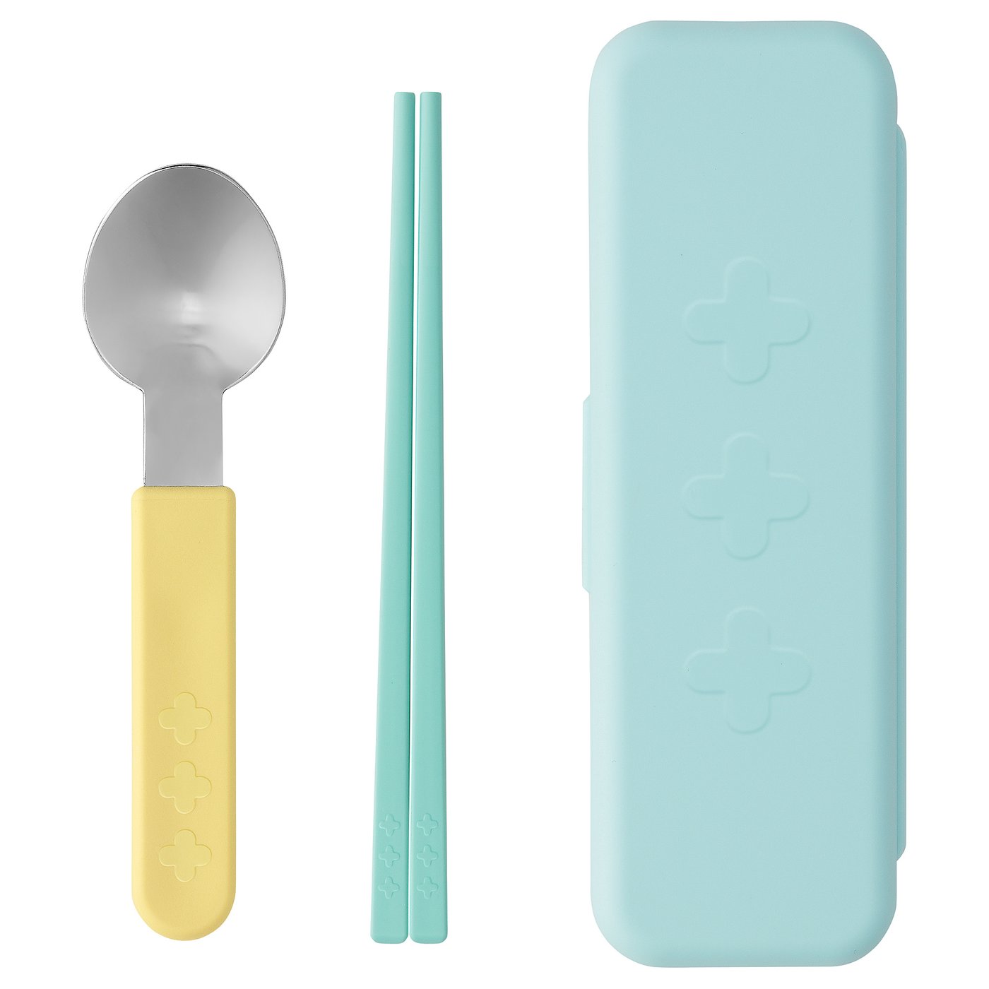 SMASKA chopsticks and spoon set with case - IKEA