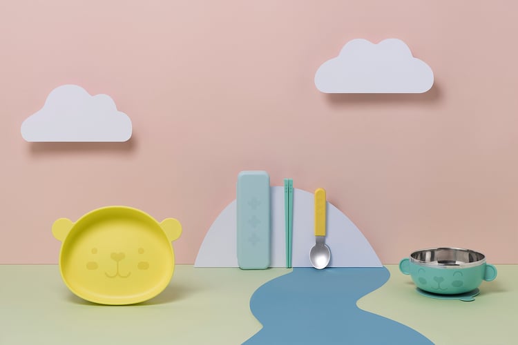 SMASKA chopsticks and spoon set with case - IKEA