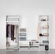 SOPPROT pull-out storage unit, transparent white, 34x46x20.5 cm - IKEA