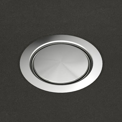 TALLSJÖN sink bowl w visible front, dark grey/stone effect, 80x65 cm - IKEA