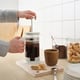 UPPHETTA coffee/tea maker, glass/stainless steel off-white, 1 l - IKEA