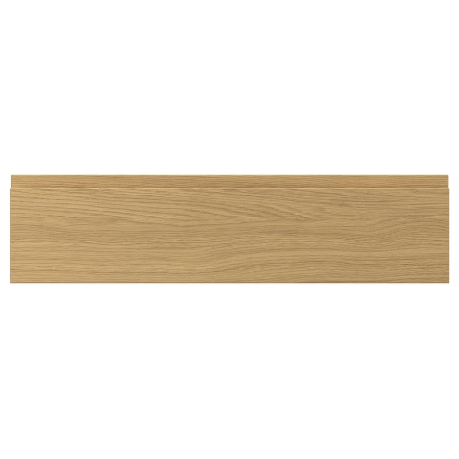 VOXTORP drawer front, oak effect, 80x20 cm - IKEA