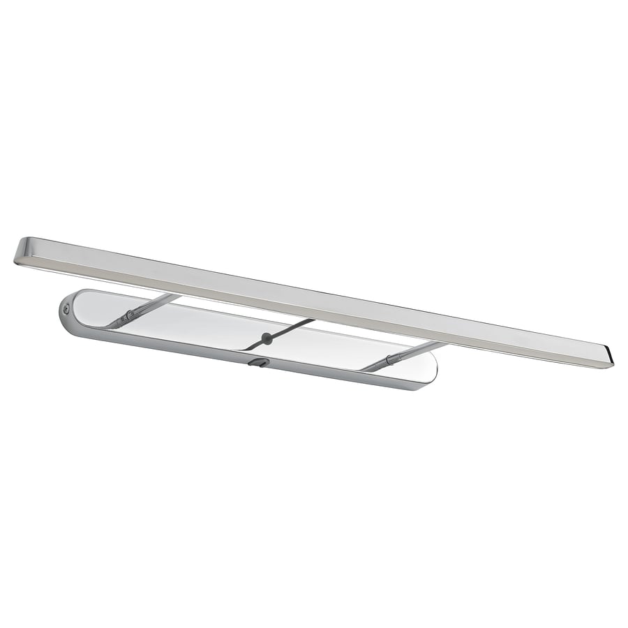 FLASKPOST LED svetilo za omaro/steno, kromirano, 56 cm - IKEA