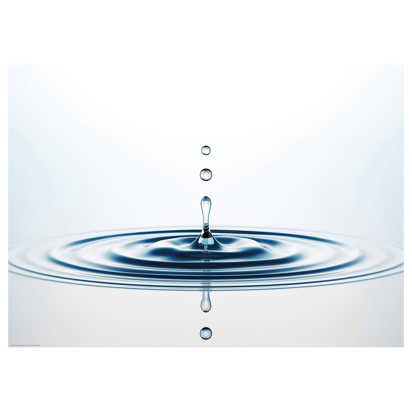 KATEBO obraz, jedna kvapka, 70x50 cm - IKEA