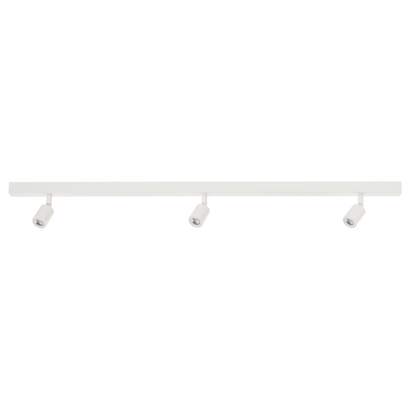 BÄVE LED ceiling track, 3-spots, white - IKEA
