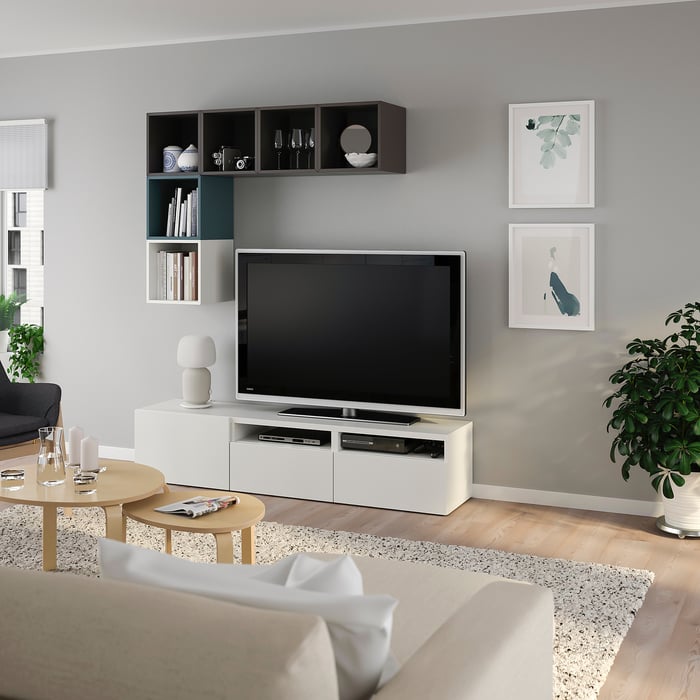 BESTÅ combinations for media - IKEA