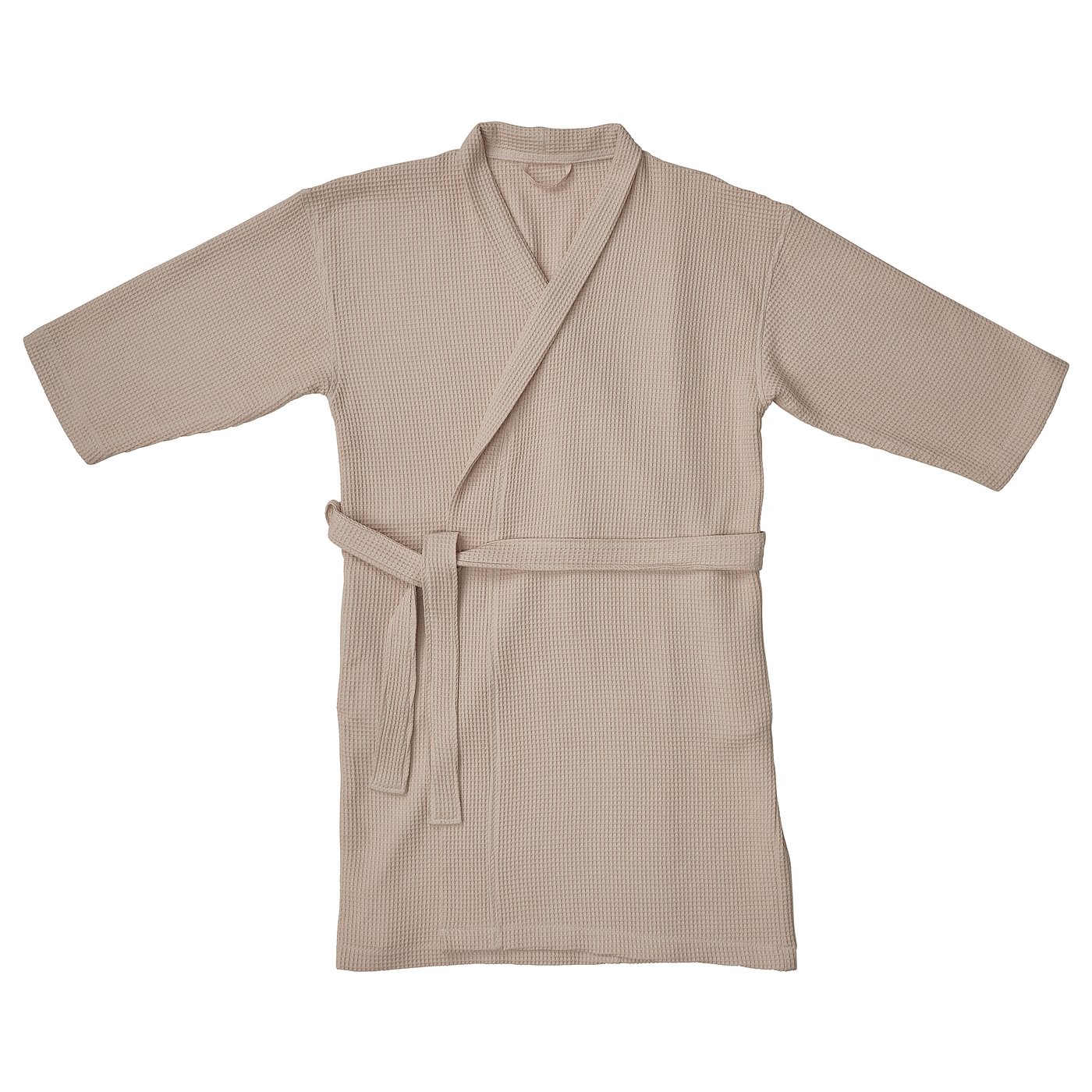 BJÄLVEN Bath robe, beige, S/M - IKEA