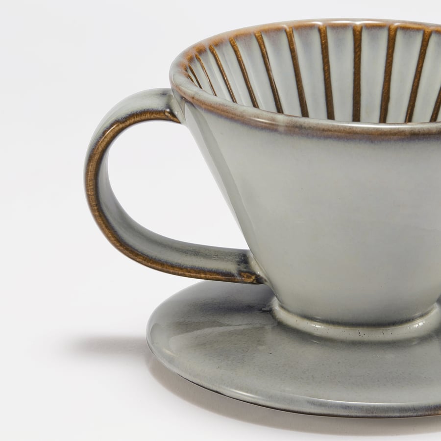 GLADELIG coffee filter, ceramic/beige - IKEA