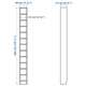 GNEDBY shelving unit, white, 202 cm - IKEA