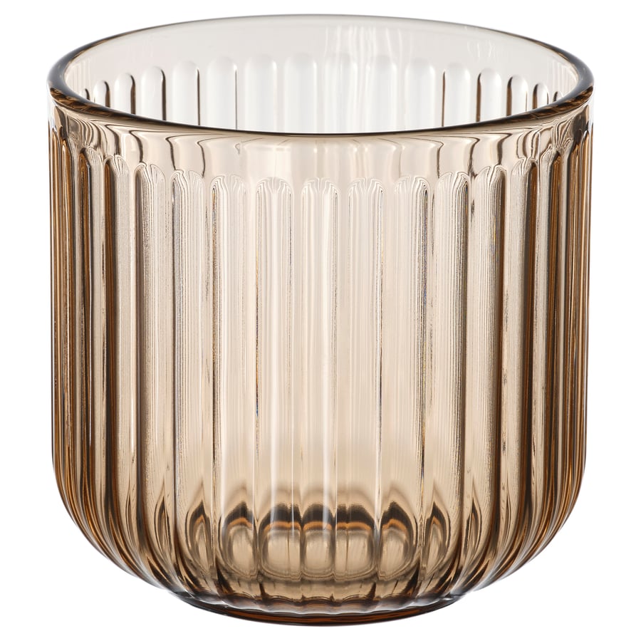 GRADVIS plant pot, in/outdoor/light brown, 9 cm - IKEA