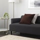 HEMLINGBY 2-seat sofa, Knisa dark grey - IKEA