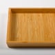 OSTBIT tray, bamboo, 15x15 cm - IKEA