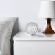 PLUGGET alarm clock, white, 11 cm - IKEA