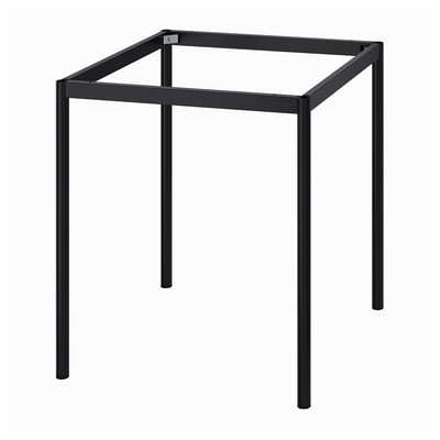 SANDSBERG underframe for table top, black, 67x67x73 cm - IKEA