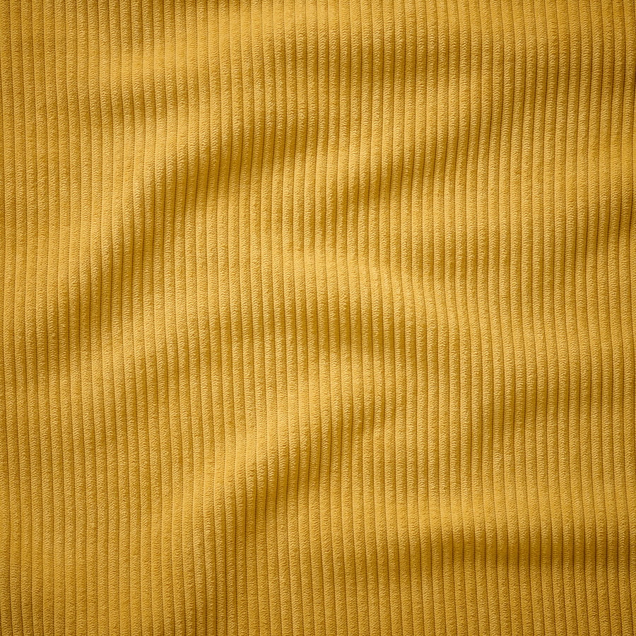 SÖDERHAMN cover for 3-seat sofa-bed section, Kelinge dark yellow - IKEA