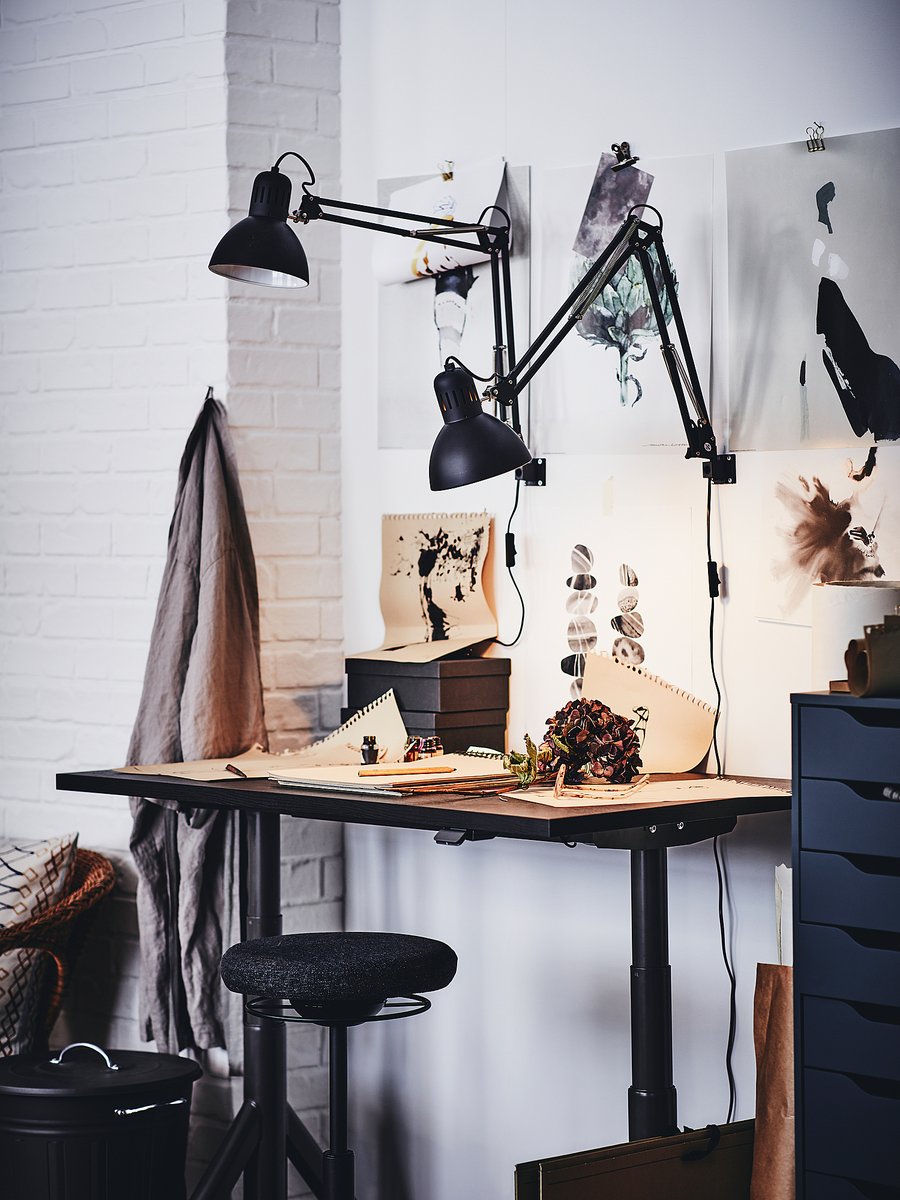 TERTIAL work lamp, dark grey - IKEA