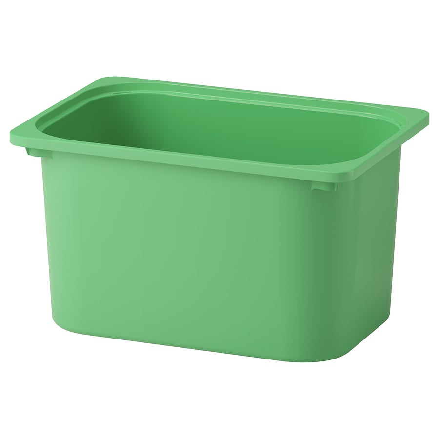TROFAST storage box, bright green, 42x30x23 cm - IKEA