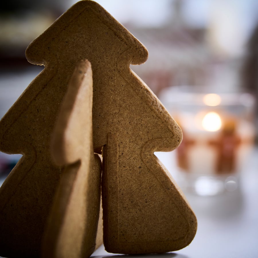 VINTERSAGA gingerbread trees, 300 g - IKEA
