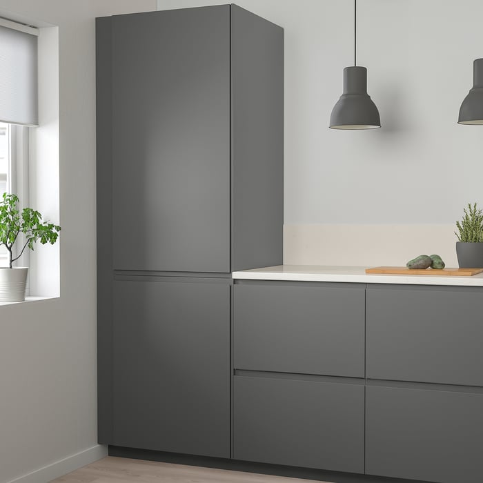 VOXTORP door, dark grey, 40x80 cm - IKEA