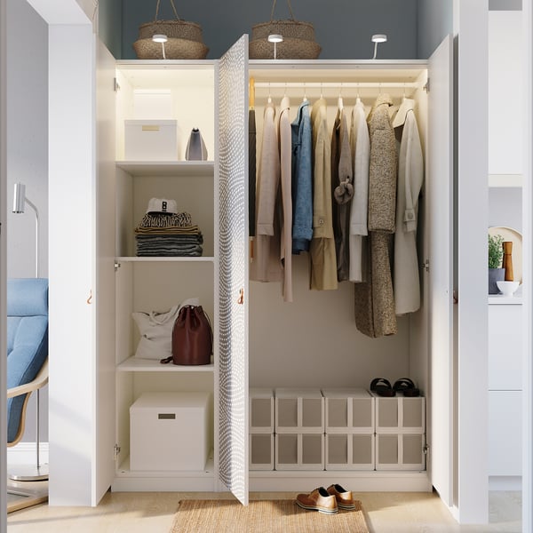 PAX พักซ์ / MISTUDDEN มิสตุดเด็น ชุดตู้เสื้อผ้า - IKEA