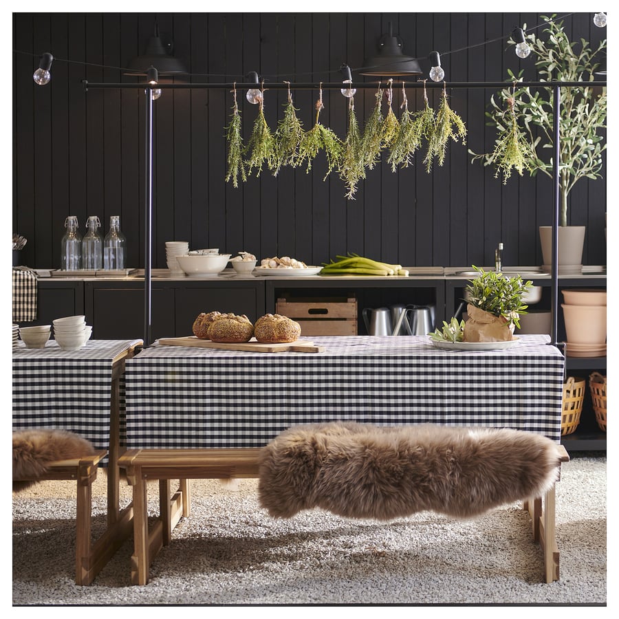 ULLERSLEV อุลเลร์สเลียฟ หนังขนแกะ, น้ำตาลอ่อน, 85 ซม. - IKEA