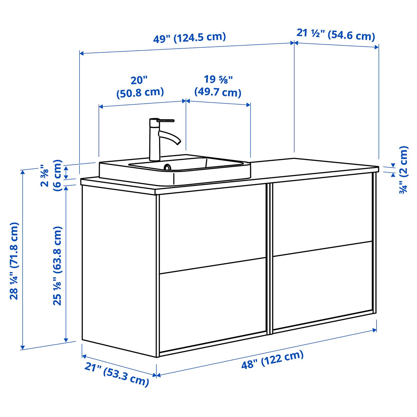 Standard Vanity Dimensions