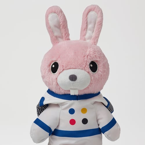 AFTONSPARV soft toy with astronaut suit, rabbit, 11" - IKEA