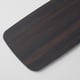 AKTERSKARP LED ceiling fan with light, dimmable/wood effect dark gray ...