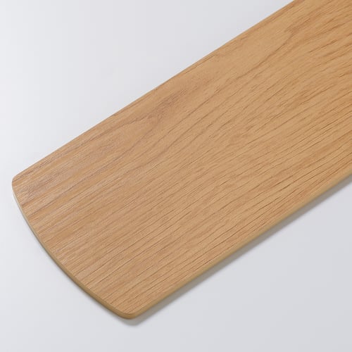 AKTERSTAGAD ceiling fan with light, wood effect gray - IKEA