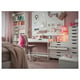 ALEX desk, white, 52x227/8" - IKEA