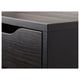ALEX drawer unit, black-brown, 141/8x271/2" - IKEA