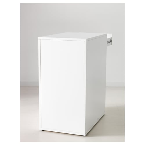 ALEX drawer unit/drop file storage, white, 141/8x271/2" - IKEA