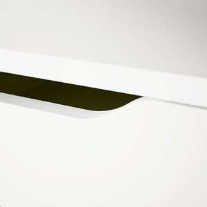 ALEX drawer unit/drop file storage, white, 141/8x271/2" - IKEA