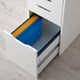 ALEX drawer unit/drop file storage, white, 141/8x271/2" - IKEA