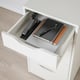 ALEX drawer unit, white, 141/8x271/2" - IKEA