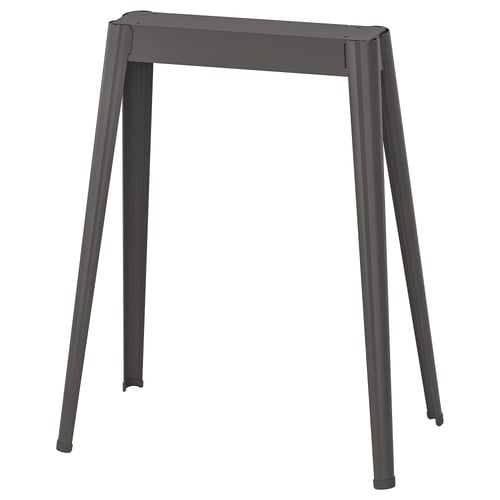 ANFALLARE / NÄRSPEL desk, bamboo/dark gray, 551/8x255/8" - IKEA