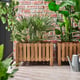 ASKHOLMEN flower box, dark-brown - IKEA