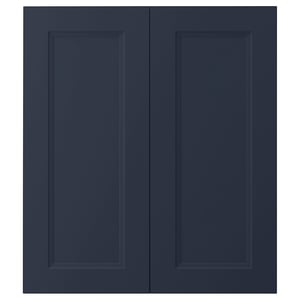 AXSTAD 2-p door/corner base cabinet set, matte blue, 13x30" - IKEA