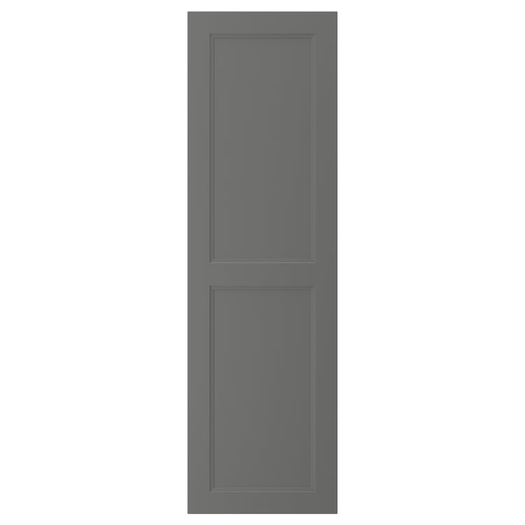 AXSTAD Door, dark gray, 18x60" - IKEA