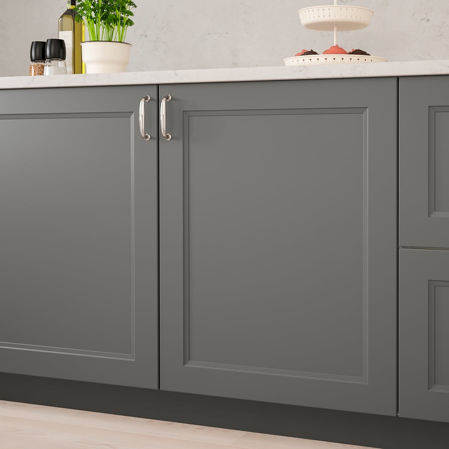 AXSTAD door, dark gray, 15x50" - IKEA