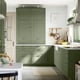 AXSTAD door, gray-green, 24x60" - IKEA