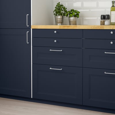 AXSTAD Drawer front, matte blue, 24x10" - IKEA