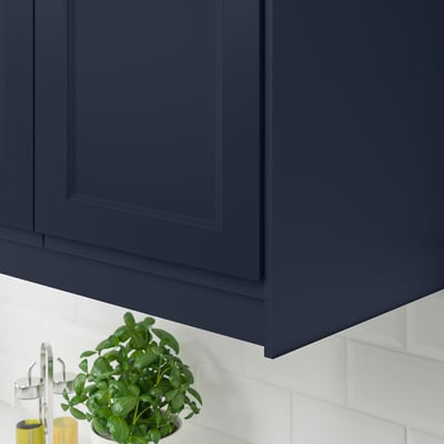 AXSTAD Rounded deco strip, matte blue, 87" - IKEA