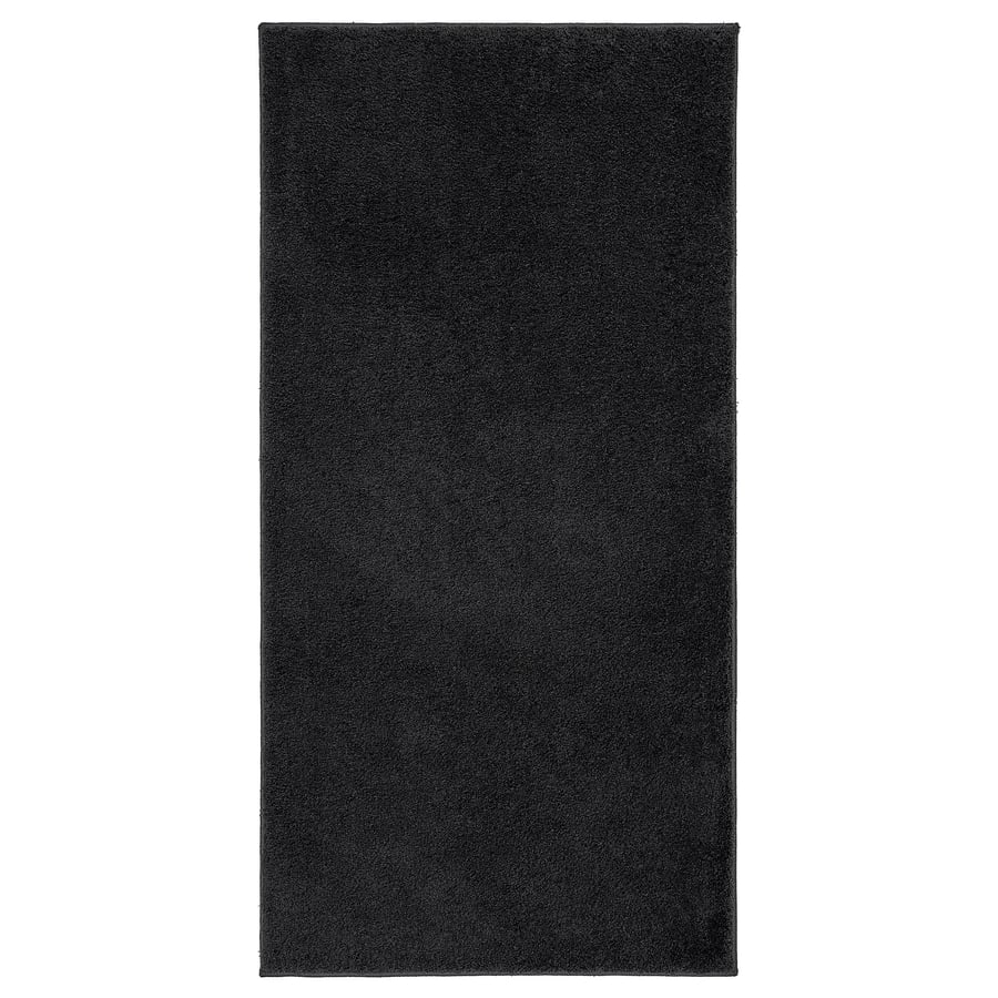 BACKMÅRA bath mat, black, 24x47" - IKEA