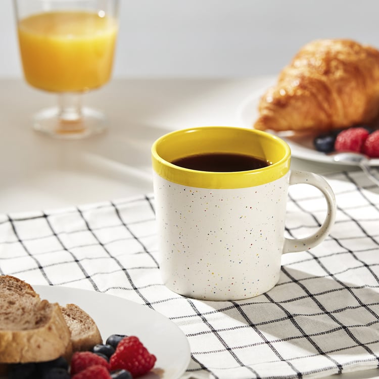 BATIKBOTIA mug, yellow, 10 oz - IKEA