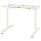 BEKANT Underframe for table top, white, 47 1/4x31 1/2" - IKEA