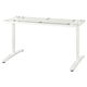 BEKANT underframe for table top, white, 63x311/2" - IKEA