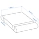 BERGENES holder for mobile phone/tablet, bamboo - IKEA