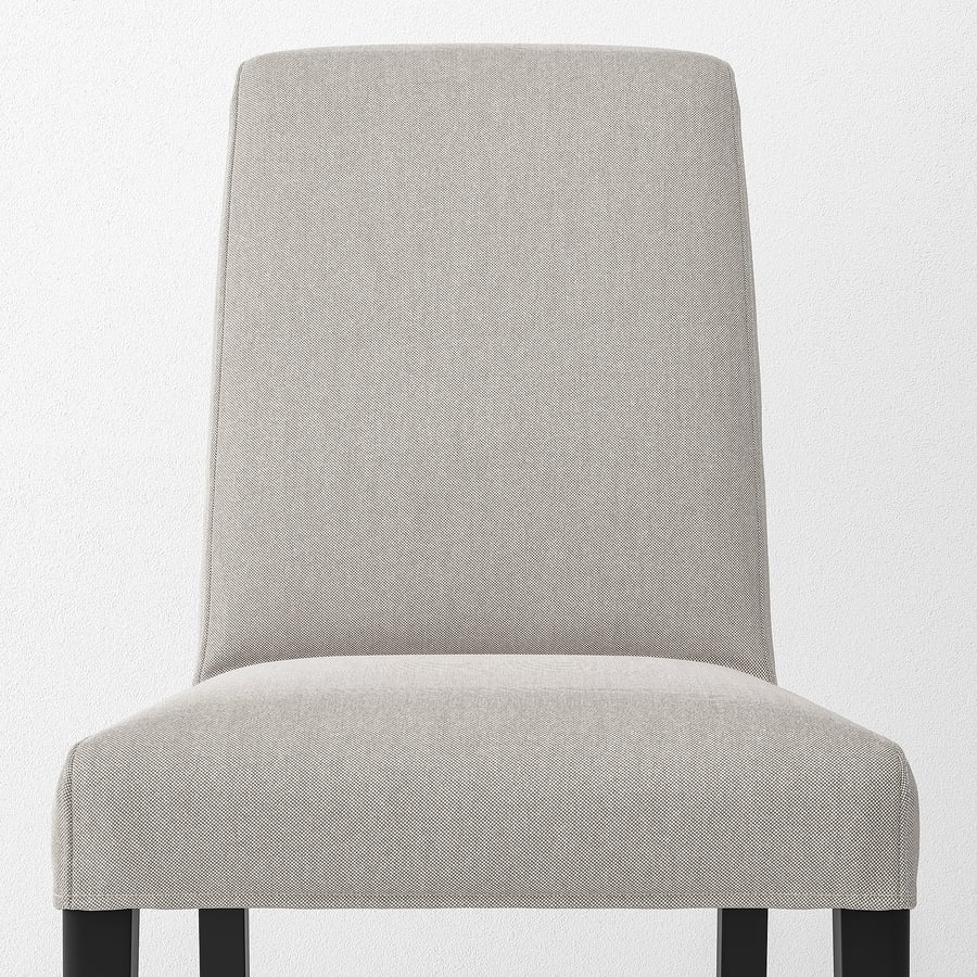 BERGMUND chair, black/Orrsta light gray - IKEA